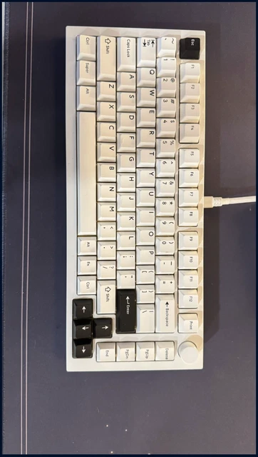 GLORIOUS GMMK PRO 75 Gaming Keyboard - white (excellent condition) $125 ...