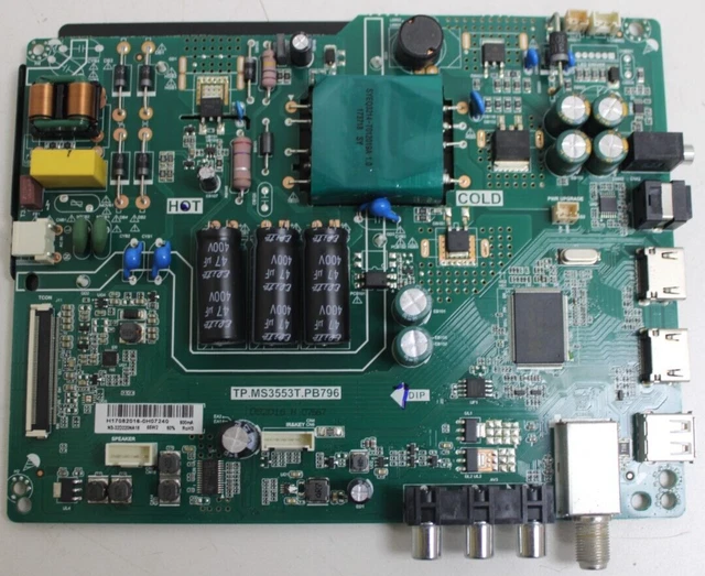 32& INSIGNIA LED/LCD Tv Ns-32D220Na18 Main/Power Supply Board ...