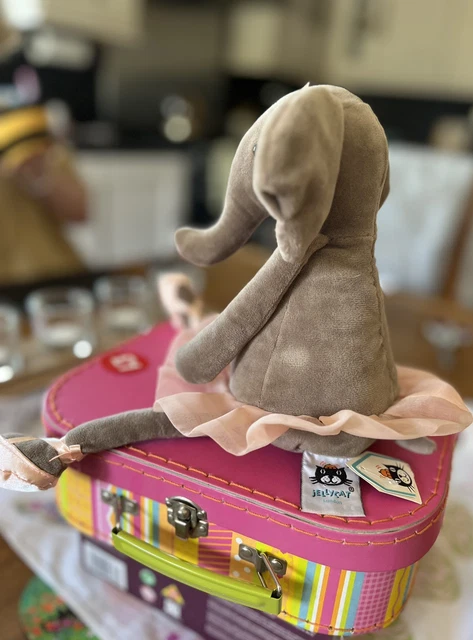 JELLYCAT DANCING DARCY Medium Elephant Soft Plush Toy Retired £37.10 ...