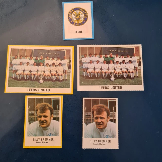 LEEDS UNITED FC - Sun Soccer Wallchart - Stickers 1969/70 £8.00 ...