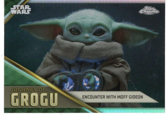 STAR WARS CHROME 2023 Journey Of Grogu Chase Card JG-15 Encounter with ...