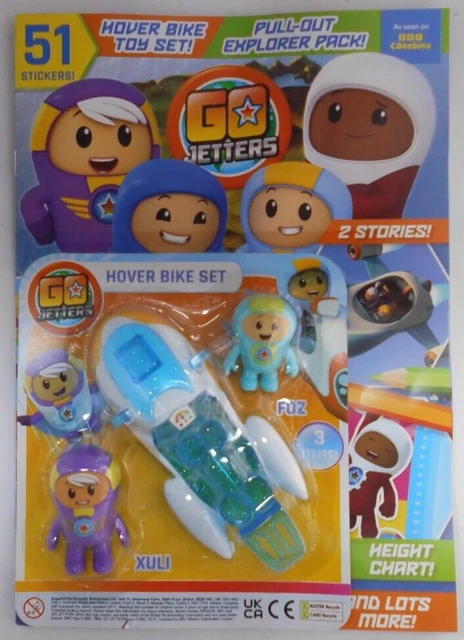 CBEEBIES GO JETTERS magazine #84 2023 Puzzles Colouring Stories + Hover ...