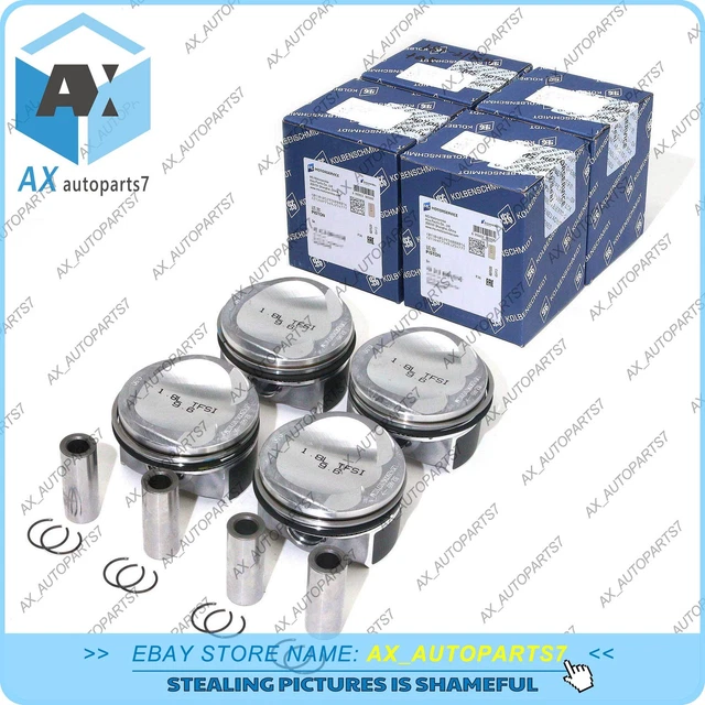 ENGINE OVERHAUL REBUILDING Pistons Valves Kit For VW Audi A5 A4 1.8 ...