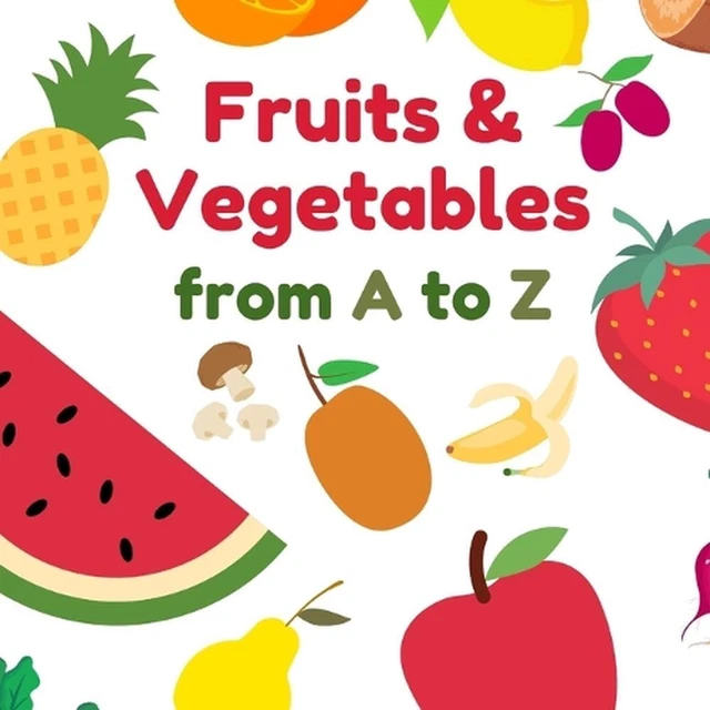 FRUITS & VEGETABLES from A to Z by Sophie Petals Paperback Book EUR 22 ...