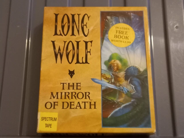 ZX SPECTRUM GAME Lone Wolf The Mirror Of Death 128k £19.99 - PicClick UK