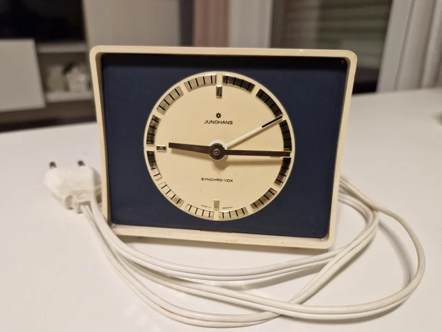 JUNGHANS SYNCHRO VOX Retro Vintage Wecker aus den 1960er Jahren EUR 10 ...