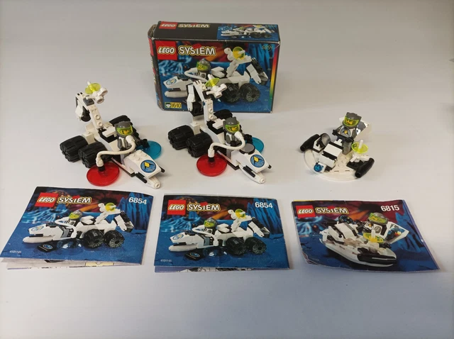 LEGO 2X 6854 Alien Fossilizer + 6815 Hovertron - Exploriens - OVP + BA ...