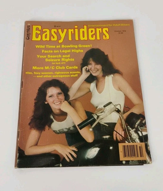 EASYRIDERS MAGAZINE OCTOBER 1978 Magazine Issue 64 David Mann ...