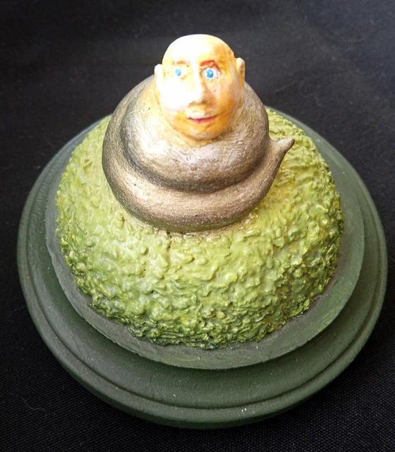 'WHATEVER HAPPENED TO Richard Garret' Folk Surreal Sculpture by ...