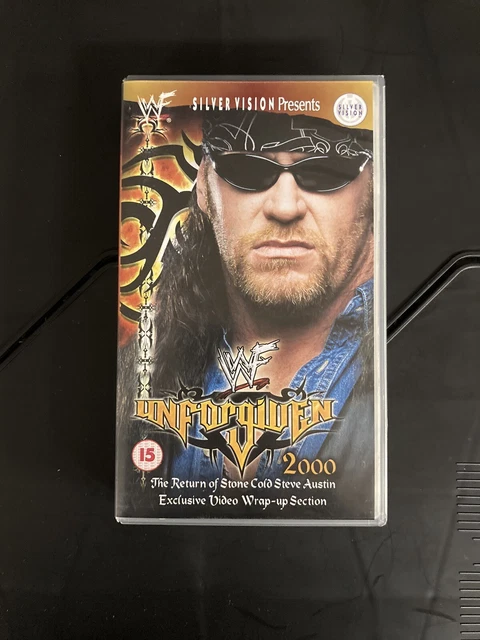 (WWE) WWF UNFORGIVEN 2000 VHS PAL *RARE* The Undertaker Stone Cold ...