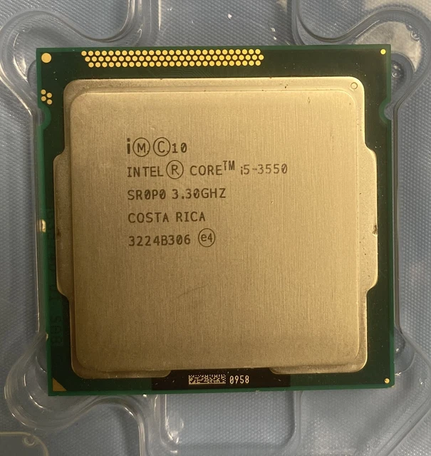 INTEL CORE I5 SR0P0 i5-3550 3.30GHz 6M Socket 1155 Quad Core Processor ...