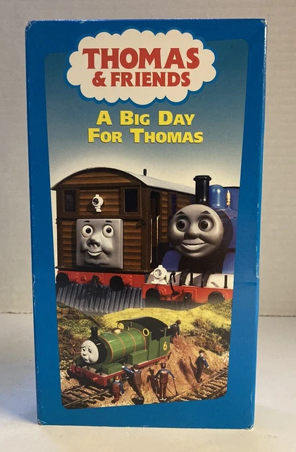 THOMAS THE TANK Engine & Friends A Big Day For Thomas VHS Tape Video ...