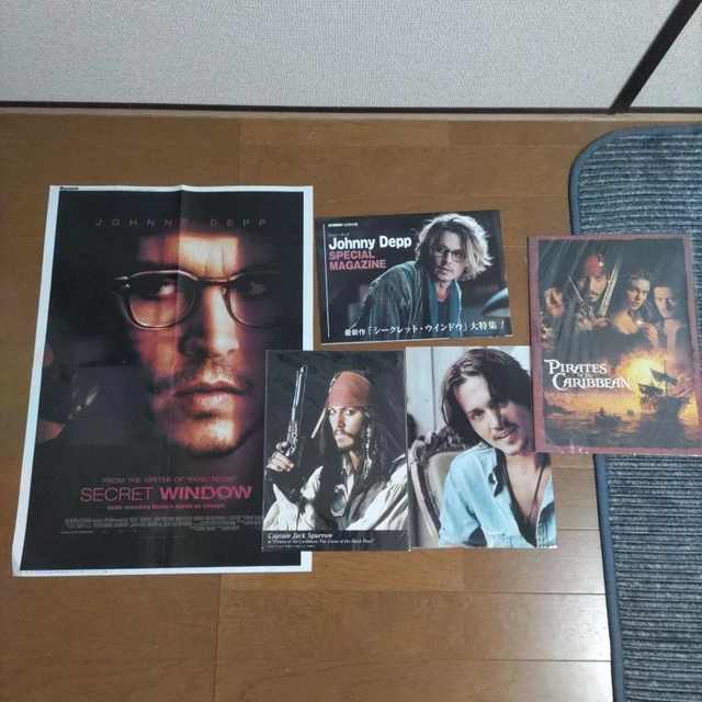 JOHNNY DEPP POSTER and featured magazine set £78.34 - PicClick UK
