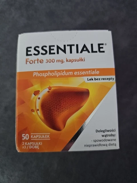 ESSENTIALE FORTE 300MG 50 Capsules Liver Support Supplement £9.05 ...