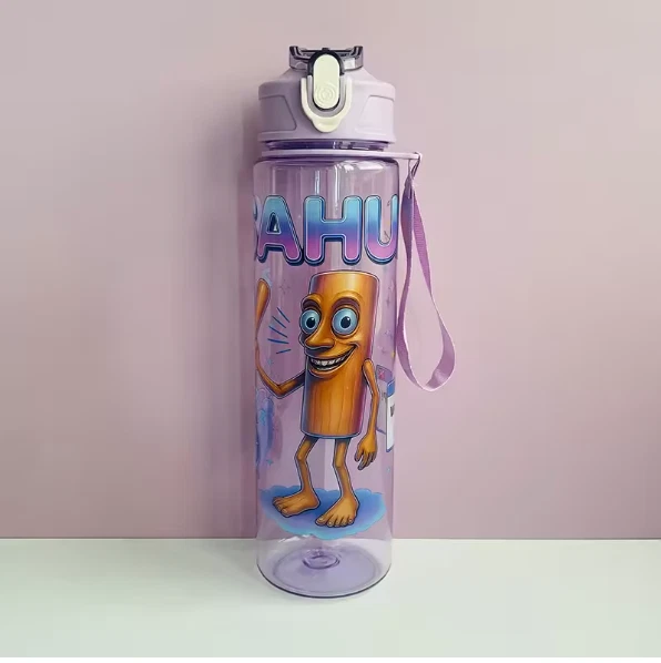 ITALIAN BRAINROT WATER Bottle Tung Tung Tung Sahur Water Bottle Straw ...