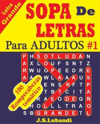 JAJA MEDIA SPA-SOPA De Letras Para Adulto BOOK NEUF EUR 12,38 - PicClick FR