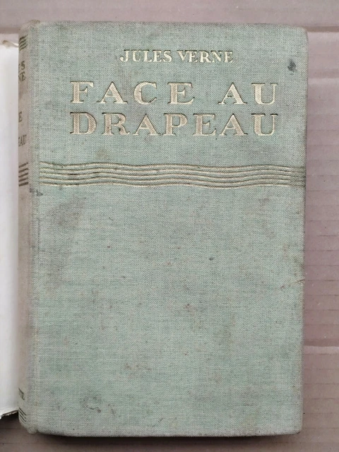 JULES VERNE - Face au Drapeau / Hachette, 1936 £4.30 - PicClick UK