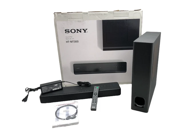 SONY HT-MT300 KOMPAKTE Soundbar 100 WATT kabelloser Subwoofer Bluetooth, NFC #12 £69.24 ...