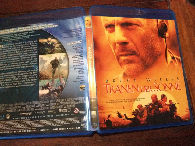 TRÄNEN DER SONNE [BLU RAY] Bruce Willis Monica Bellucci EUR 6,99 - PicClick DE