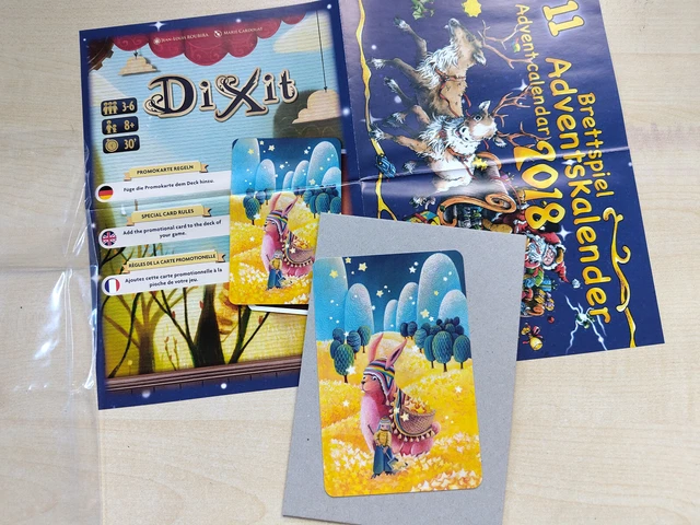 DIXIT, PROMO MINI Erweiterung, 1 Karte EUR 2,00 - PicClick DE