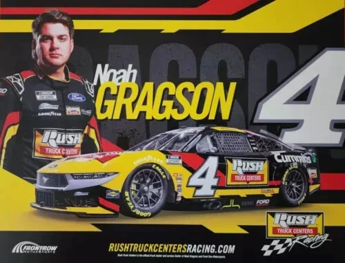NEW! 2025 NOAH Gragson "Rush Truck Center" #4 Nascar Cup Series ...