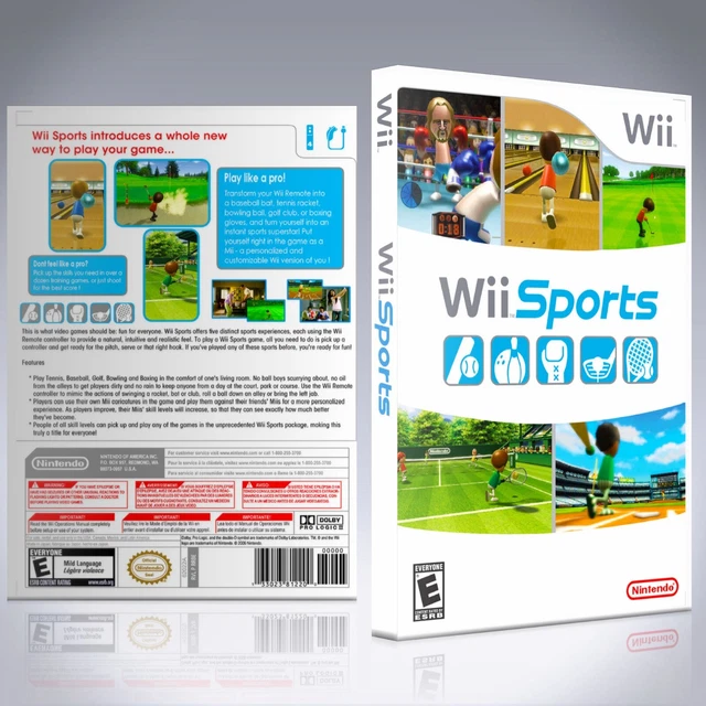WII REPLACEMENT CASE - NO GAME - Wii Sports $11.99 - PicClick