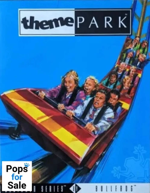 THEME PARK BIG BOX PC CD ROM WINDOWS 95/DOS for Windows PC CD/DVD ...