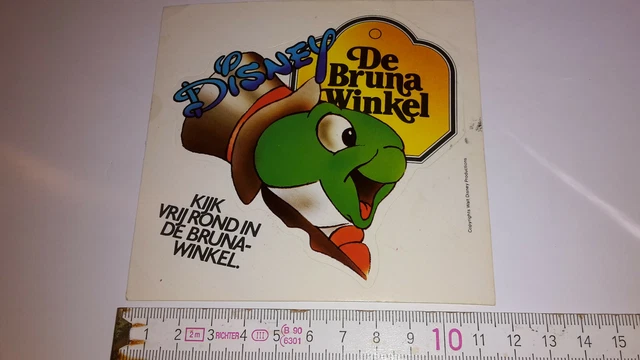 ANCIEN AUTOCOLLANT DISNEY SHOP DE BRUNA WINKEL PAYS-BAS EUR 3,90 ...