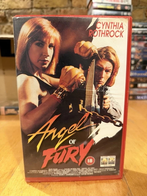 VHS ANGEL OF Fury | Cynthia Rothrock | Ex-Rental | Martial Arts Action ...