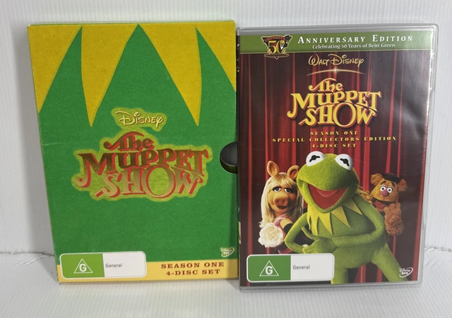THE MUPPET SHOW Season 1 Special Edition DVD 4 Disc Set PAL Region 4 ...