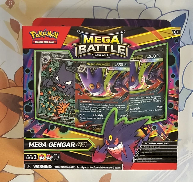 POKÉMON TCG MEGA Battle Deck Mega Gengar EX con Haunter IR Promo ...