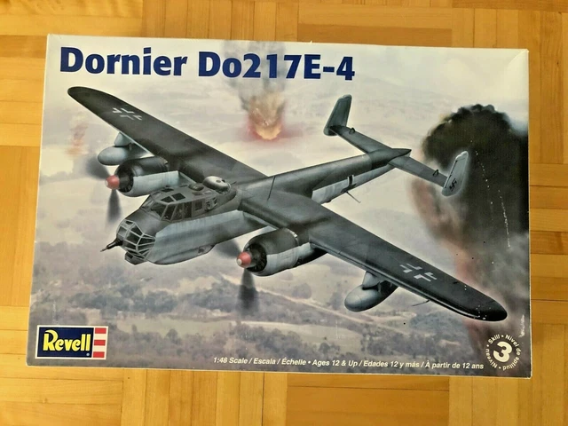 REVELL DORNIER DO217E-4 aircraft model 1:48 scale new $59.00 - PicClick CA