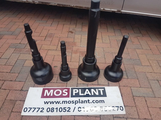 FENCE POST DRIVER Driving Cup, convert your hydraulic breaker to drive ...