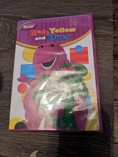 BARNEY RED, YELLOW, and Blue (DVD, 2004, Sealed JJ £9.00 - PicClick UK