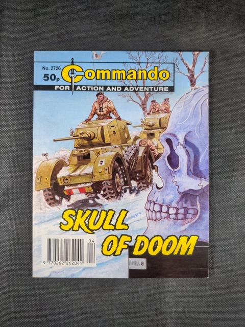 COMMANDO COMIC ISSUE Number 2726 Skull Of Doom EUR 5,26 - PicClick IT