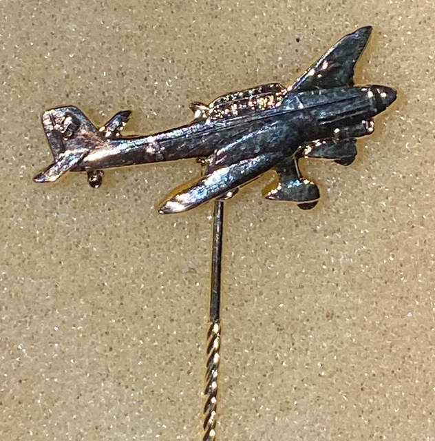 ORIGINAL GERMAN MILITARY Hat Pin Ww2 Aircraft Hamburg Airborne Insignia ...