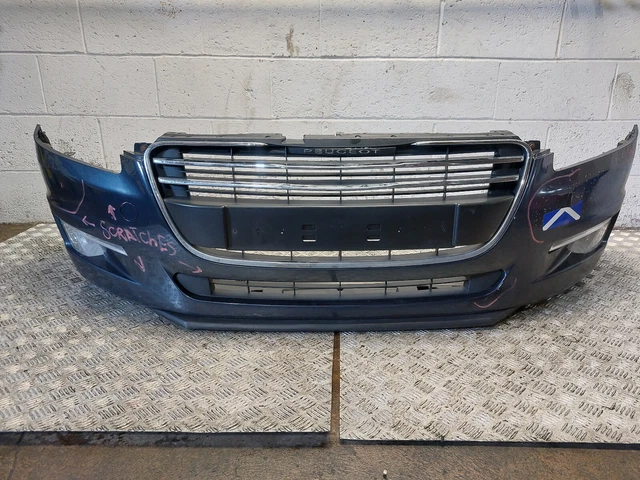 PEUGEOT 508 MK1 2011 Complete Front Bumper With Fog Lights & Grill In ...