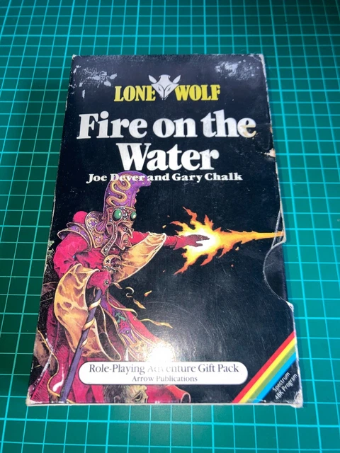 LONE WOLF #02 - Fire On The Water - Spectrum 48k Edition £15.00 - PicClick UK