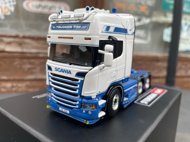 WSI - SCANIA R500 V8 Streamline - 'Trucker Tim' - 02-3525 - 1:50 - Mint ...