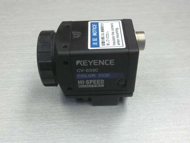 KEYENCE CV-035C HIGH-SPEED CCD machine vision color camera CV-3000 series EUR 452,81 - PicClick FR