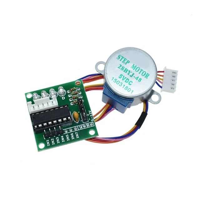 ULN2003 DIY STEPPER Motor Driver Board + 5V Stepper Motor Set Complete ...