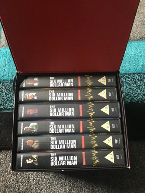 THE SIX MILLION Dollar Man: The Complete Dvd Collection Seasons 1-6 ...