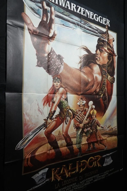 KALIDOR ! ARNOLD schwarzenegger affiche cinema barbarian EUR 38,00 ...