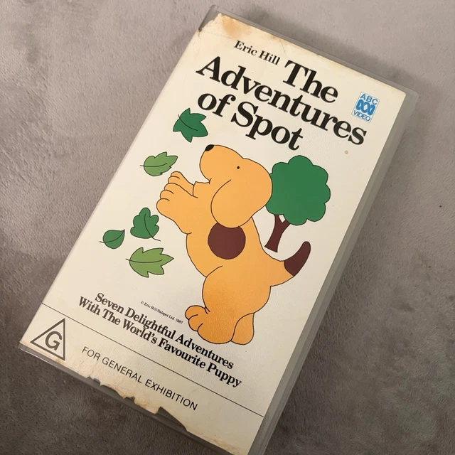 THE ADVENTURES OF Spot VHS 90's Kids $10.02 - PicClick AU