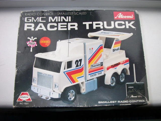 RETRO ASAHI,ATCOMI GMC Mini Racer Truck-Radio Controler £104.71 ...