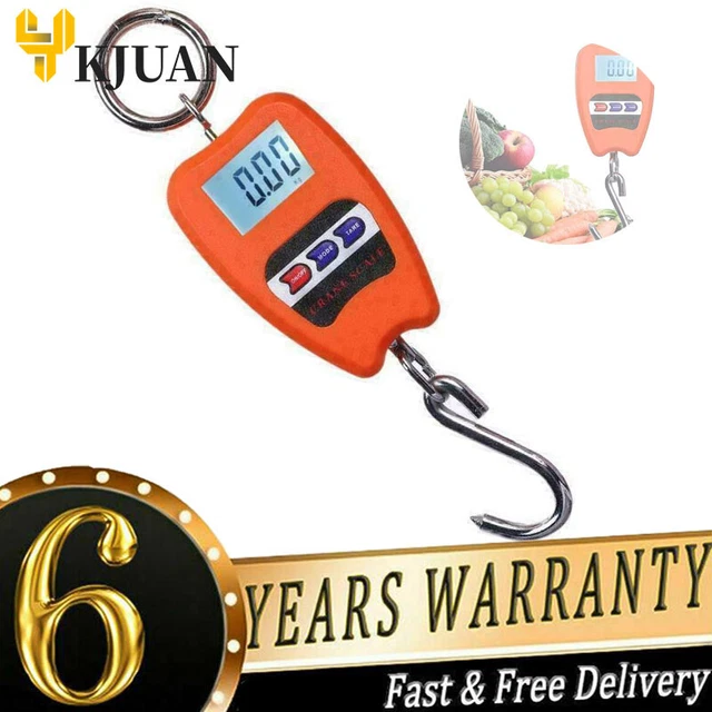 MINI CRANE SCALE Weight 200kg Heavy Duty Hanging Hook Scales Portable ...