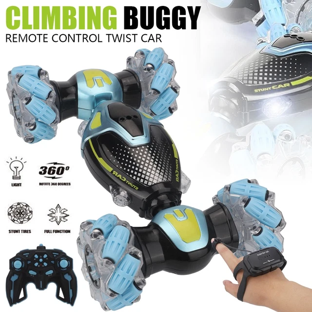 NEW 4WD RC Stunt Car Remote Control Toy 360° Hand Gesture Sensing Off ...