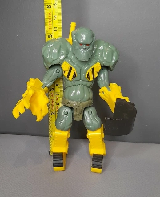 POWER RANGERS NINJA Steel Villain Stonedozer Collectible Action Figure ...