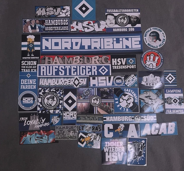 HSV STICKER AUFKLEBER Mix Ultras Fanszene EUR 3,50 - PicClick DE