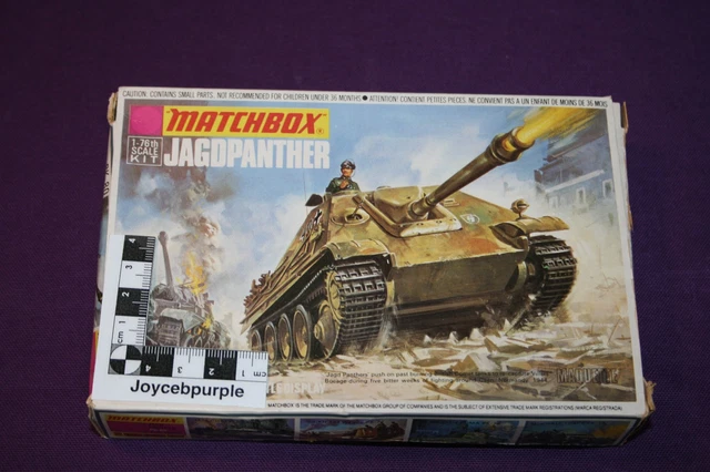 MATCHBOX JAGDPANTHER 1:76 scale model Tank kit PK-80. £20.00 - PicClick UK